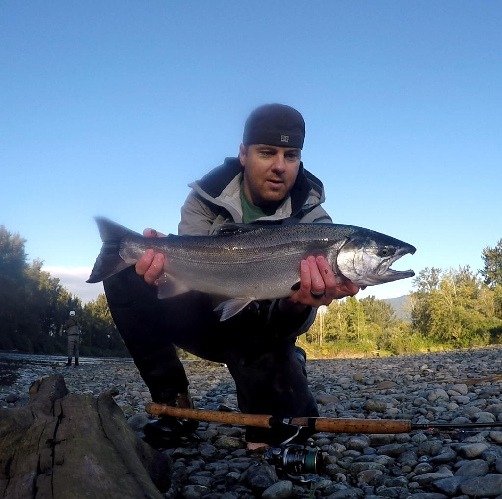 Fishing for Early Fall Vedder River Coho Salmon - BC Fishing Journal