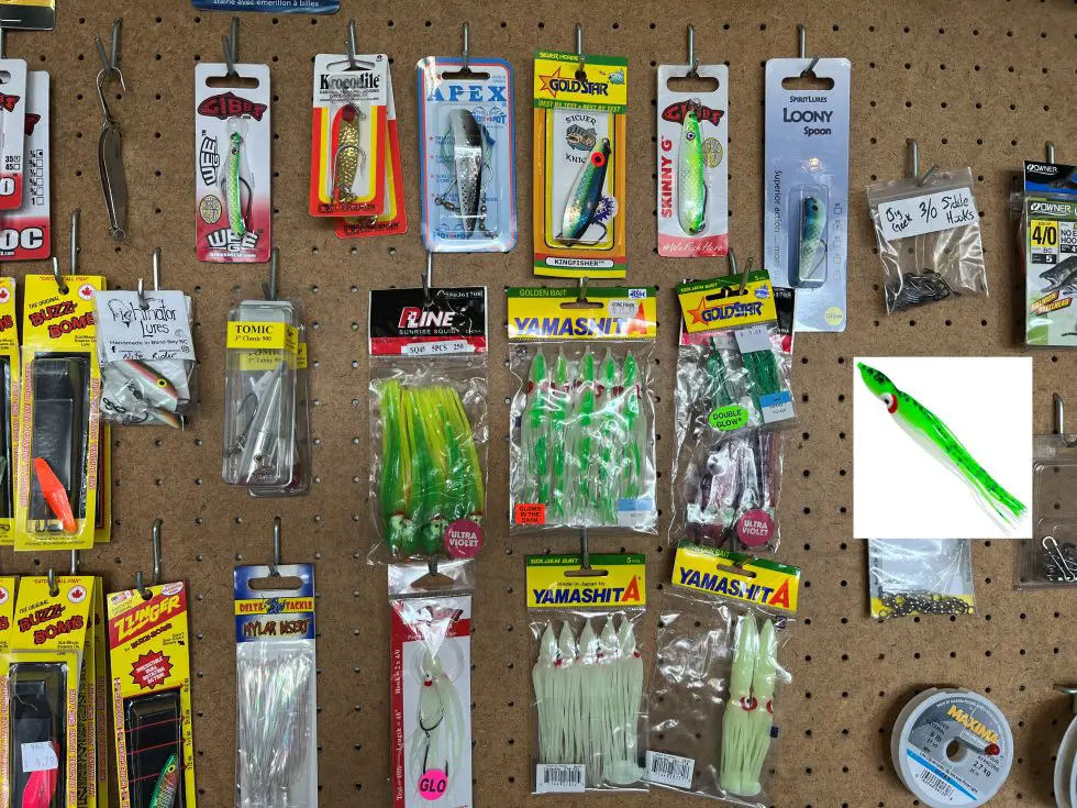 Trolling Salmon Spoons, Hoochies, Colors and Leader Lengths - BC ...