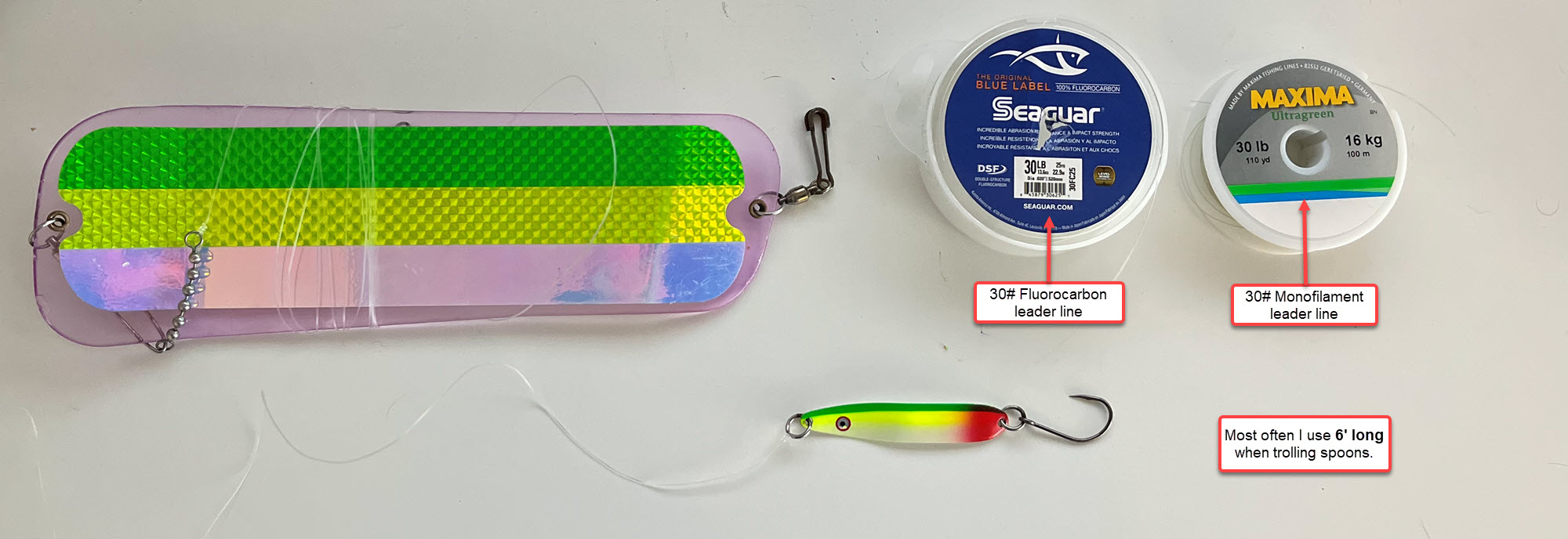 Best Salmon Lures for Trolling - No Bananas for the W - BC Fishing Journal